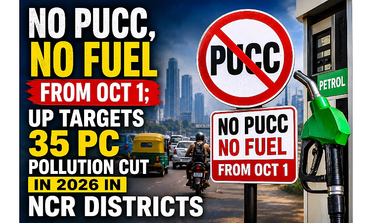 No PUC certificate, no fuel from Oct 1; UP targets 35 pc pollution cut ...