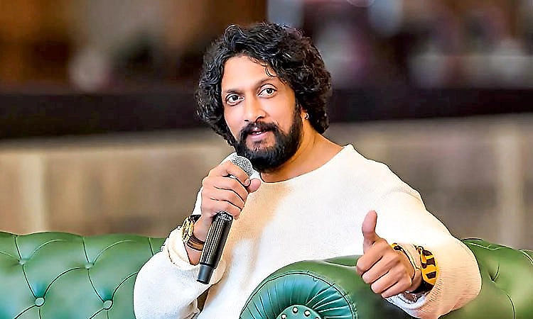 Sudeep responds strongly to nepotism question at Mango Pachcha press ...