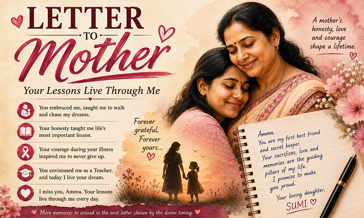Mother’s Day Special “Letter to Mother”: A mother’s lessons remain ...