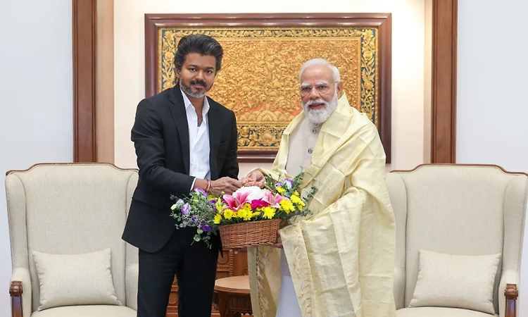 TN CM Vijay meets PM Modi; seeks action on Mekedatu project, fishermen ...