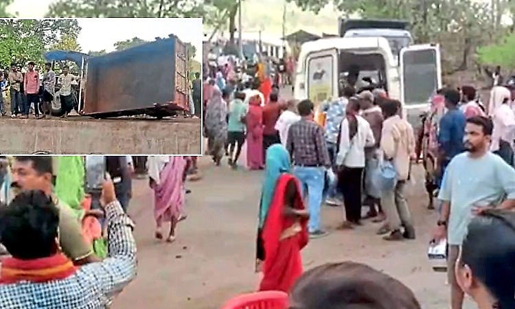 Six killed, 40 injured as tractor-trolley overturns in MP's Anuppur ...