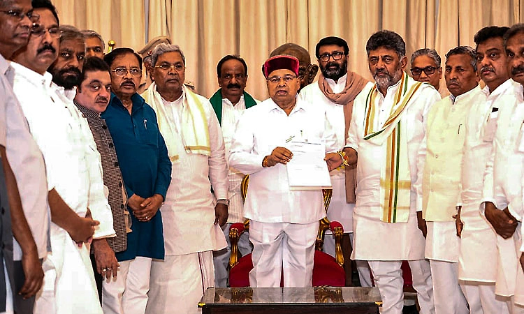 Governor officially invites D K Shivakumar to form new Karnataka ...